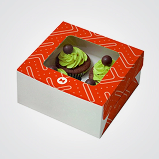 Custom Cupcake Boxes - Printed Cupcake Boxes Wholesale