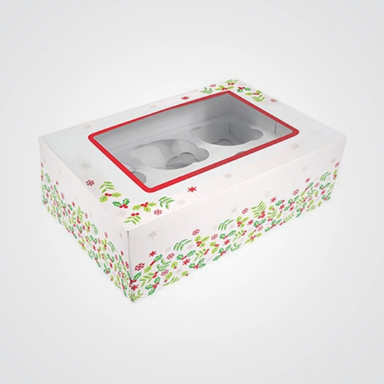 Custom Cupcake Boxes - Printed Cupcake Boxes Wholesale